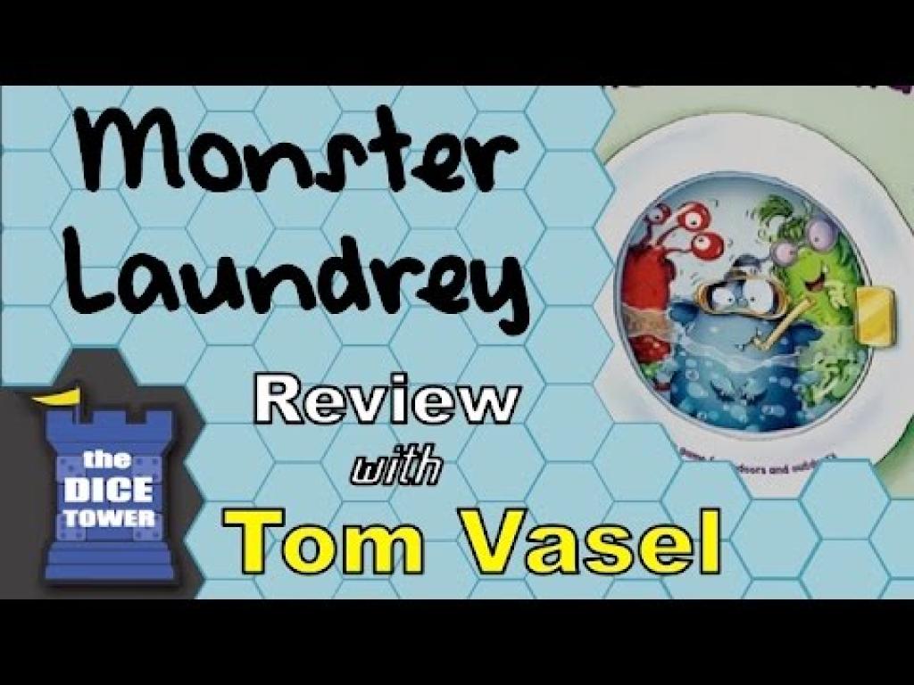 Monster Laundry Review - with Tom Vasel|The Dice Tower