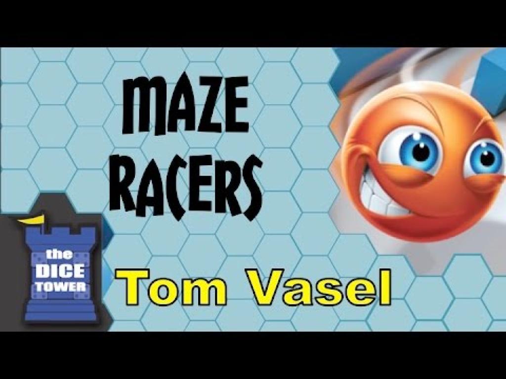 Maze Racers Review - with Tom Vasel|The Dice Tower