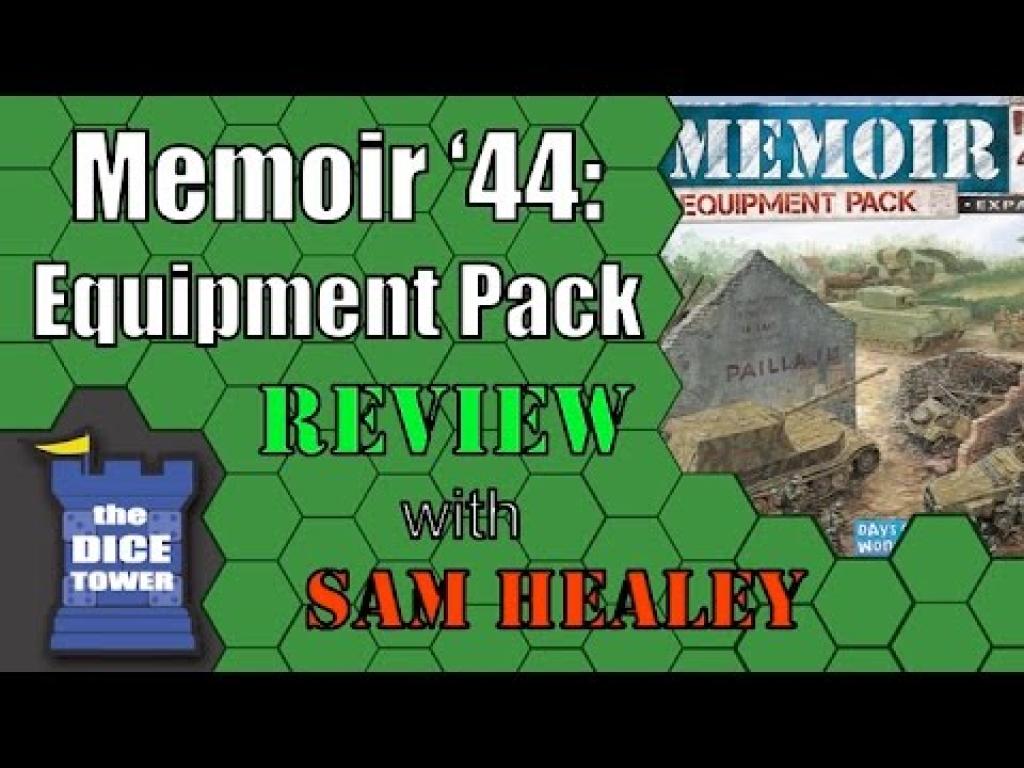 Memoir '44 Equipment Pack Review - with Sam Healey|The Dice Tower