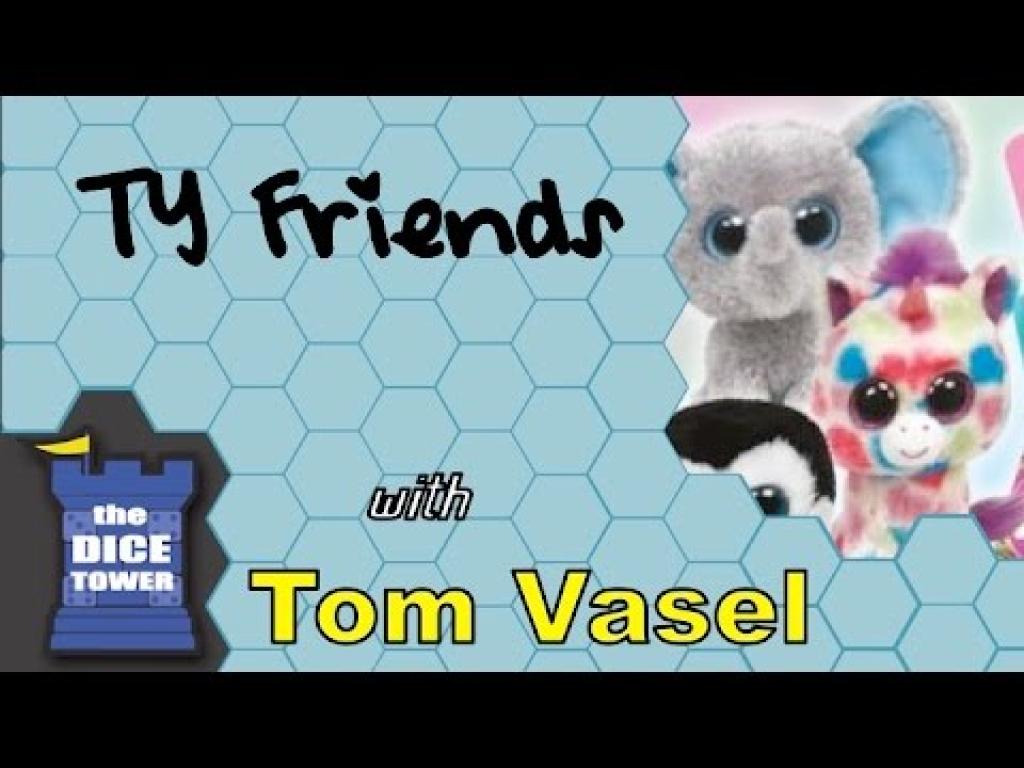 Ty Friends Review - with Tom Vasel | The Dice Tower