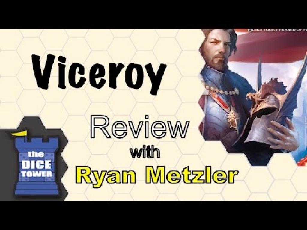 Viceroy review - with Ryan Metzler|The Dice Tower