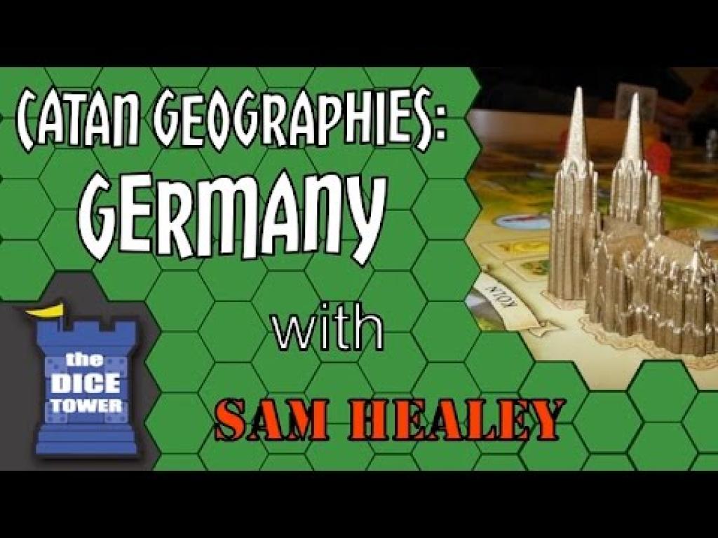 CATAN Geographies: Germany Review with Sam Healey|The Dice Tower