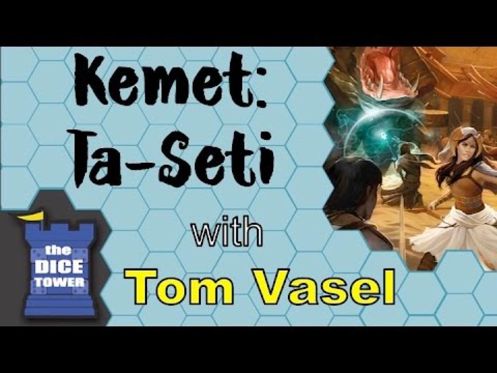 Kemet Ta-Seti Review - with Tom Vasel | The Dice Tower