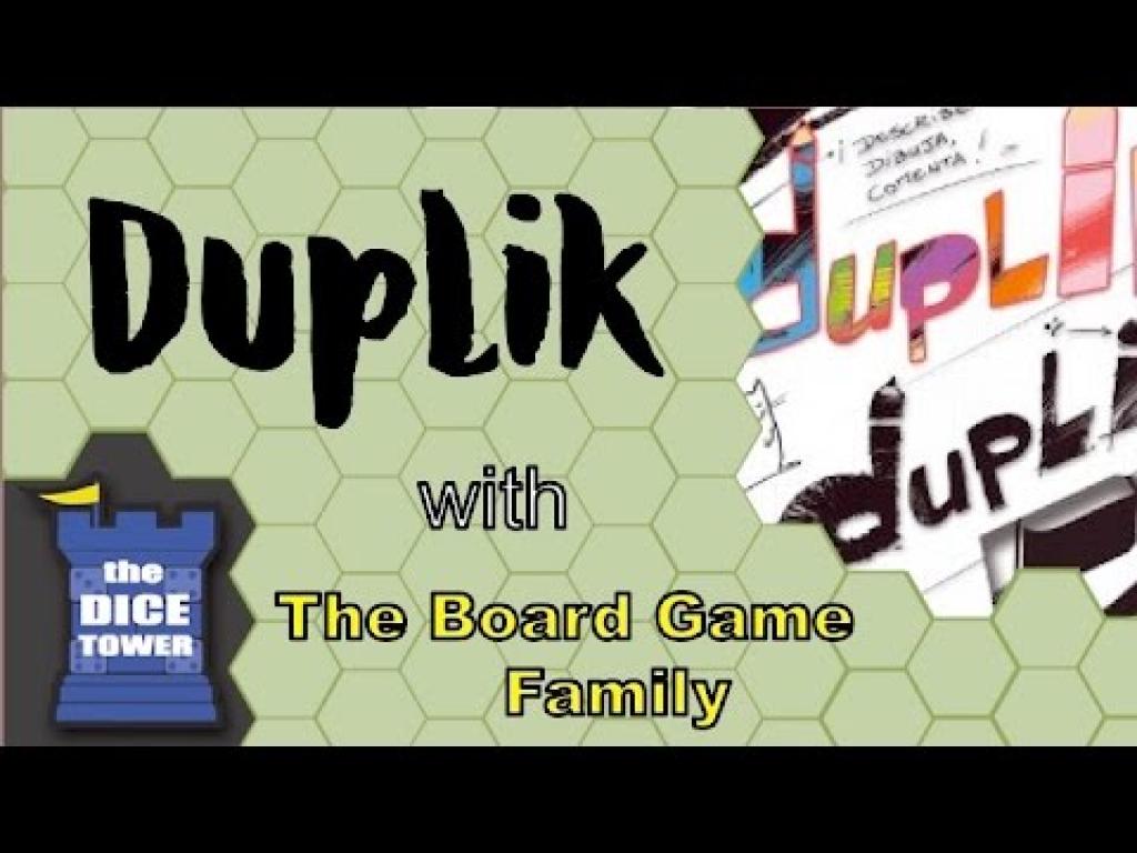 Duplik Review - with Board Game Family|The Dice Tower