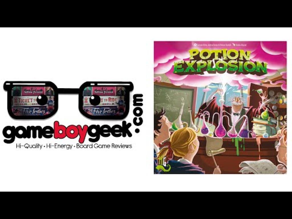 Potion Explosion with the Game Boy Geek | The Dice Tower