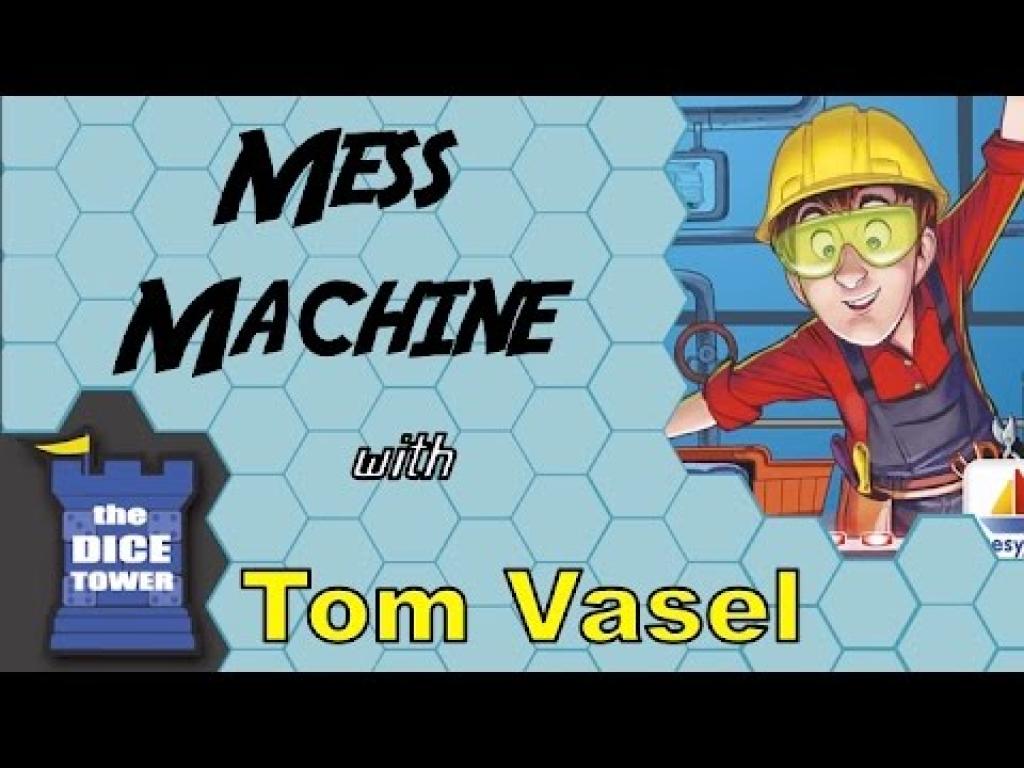 Mess Machine Review - with Tom Vasel|The Dice Tower