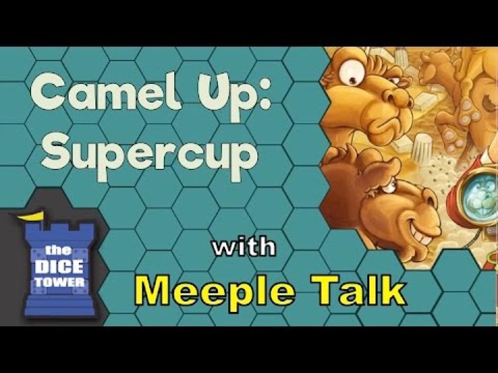 Camel Up: Supercup Review - with Meeple Talk|The Dice Tower