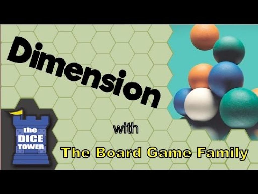 Dimension Review - with The Board Game Family|The Dice Tower