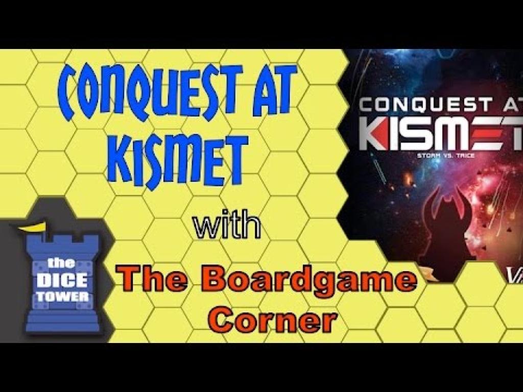 Conquest at Kismet Review - with The Boardgame Corner|The Dice Tower