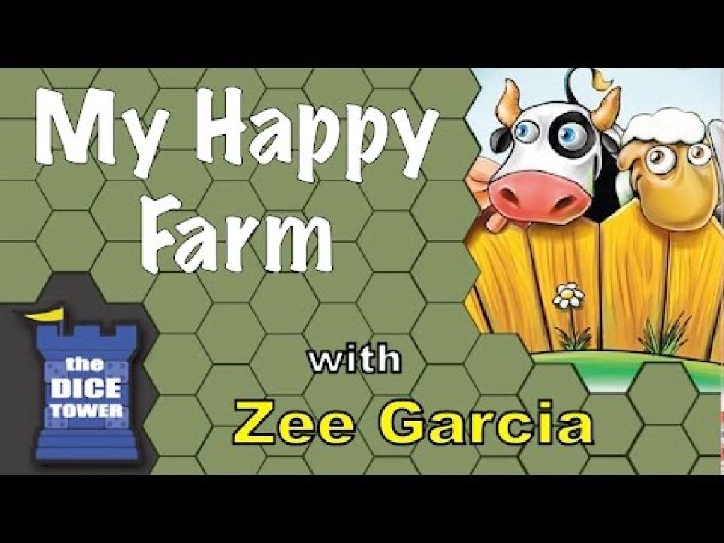 My Happy Farm Review - with Zee Garcia|The Dice Tower