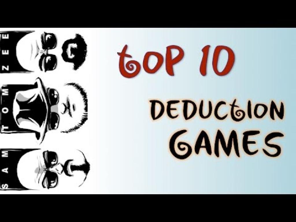 Top 10 Deduction Games | The Dice Tower