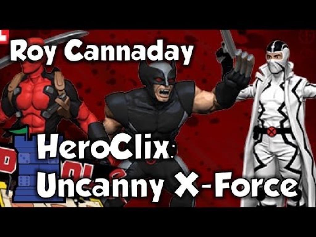 Heroclix: Uncanny X-Force Fast Forces Review - with Roy Cannaday (and ...
