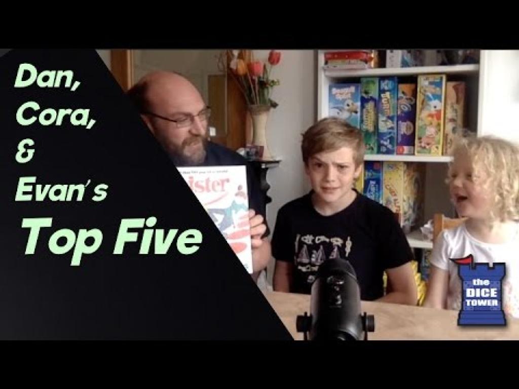 Dan, Cora, and Evan's Top Five | The Dice Tower