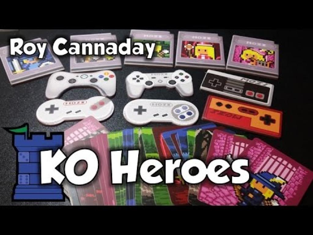 KO Heroes Review - with Roy Cannaday|The Dice Tower