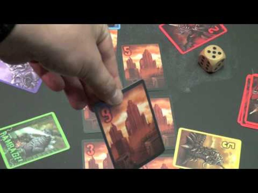 Godzilla: Stomp! Review - with Tom Vasel|The Dice Tower