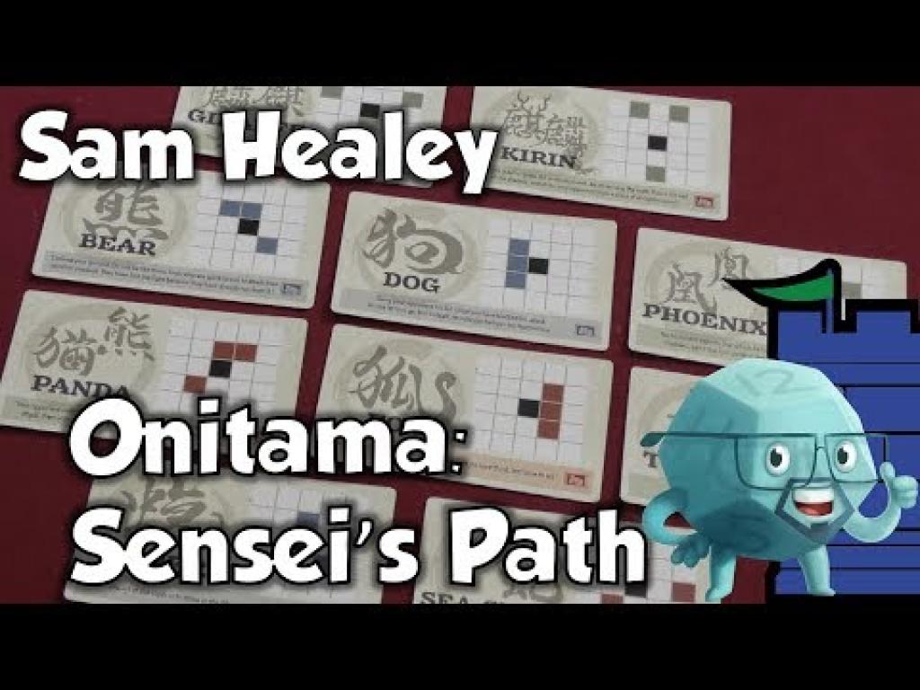 Onitama: Sensei's Path Review with Sam Healey|The Dice Tower