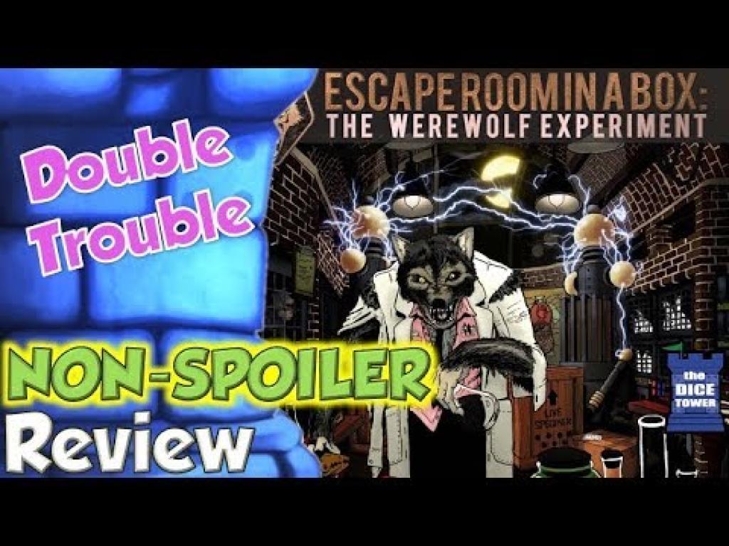 Escape Room In A Box: The Werewolf Experiment Review - Double Trouble ...