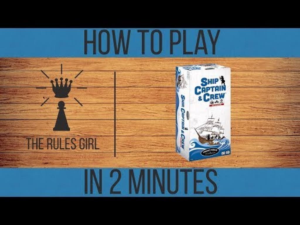How to Play Ship Captain & Crew in 2 minutes | The Dice Tower