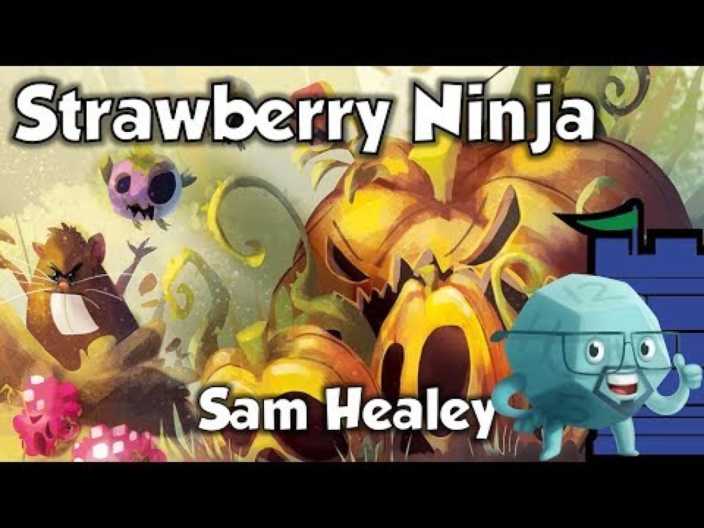 Strawberry Ninja Review with Sam Healey|The Dice Tower