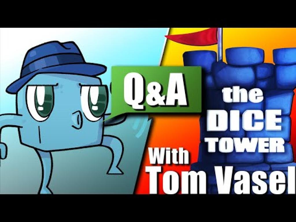 Live Q&A - with Tom Vasel - Sept. 8th | The Dice Tower