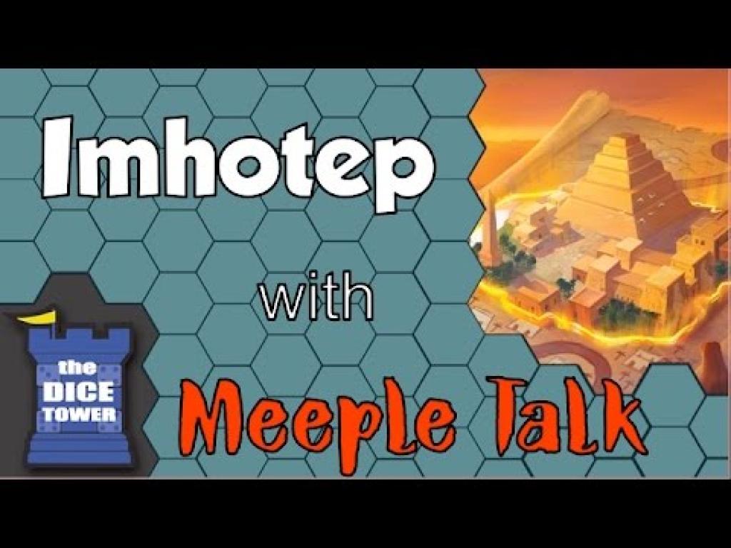 Imhotep Review - with Meeple Talk|The Dice Tower