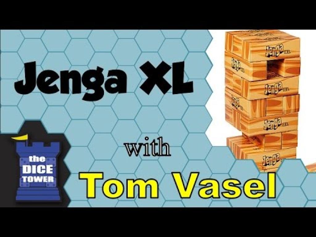 Jenga XL Review - with Tom Vasel|The Dice Tower