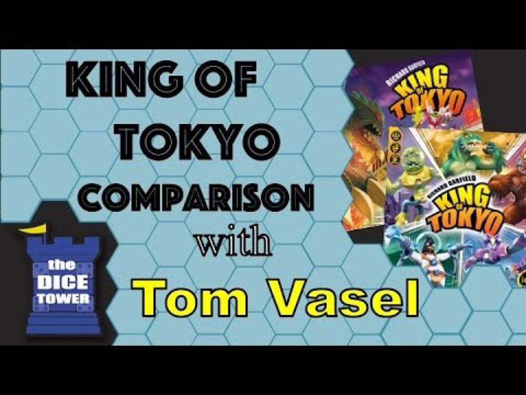 King of Tokyo Comparison - with Tom Vasel | The Dice Tower