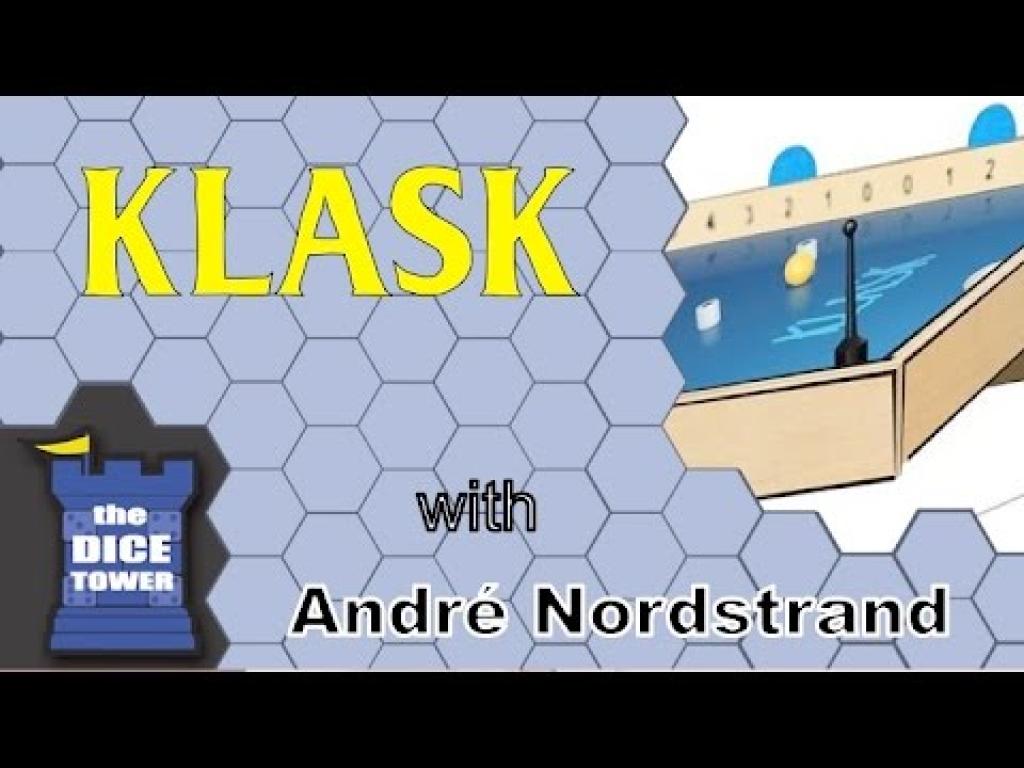 KLASK Review - with André Nordstrand|The Dice Tower