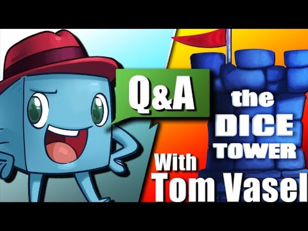 Live Q&A - with Tom Vasel - February 13th | The Dice Tower