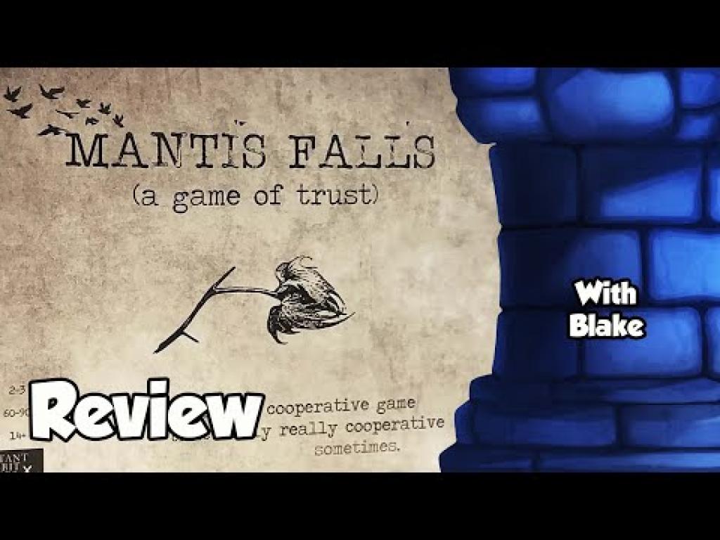 Mantis Falls Review - with Blake | The Dice Tower