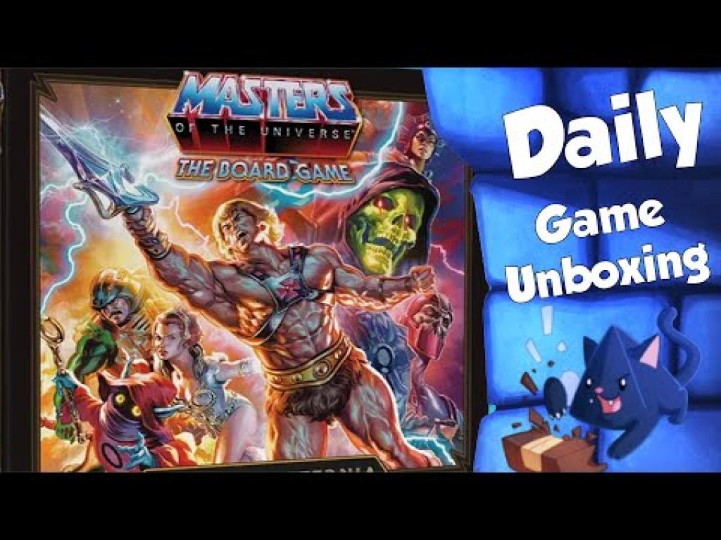 Masters of The Universe Daily Game Unboxing | The Dice Tower