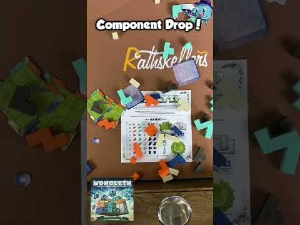 Monolyth Component Drop! | The Dice Tower