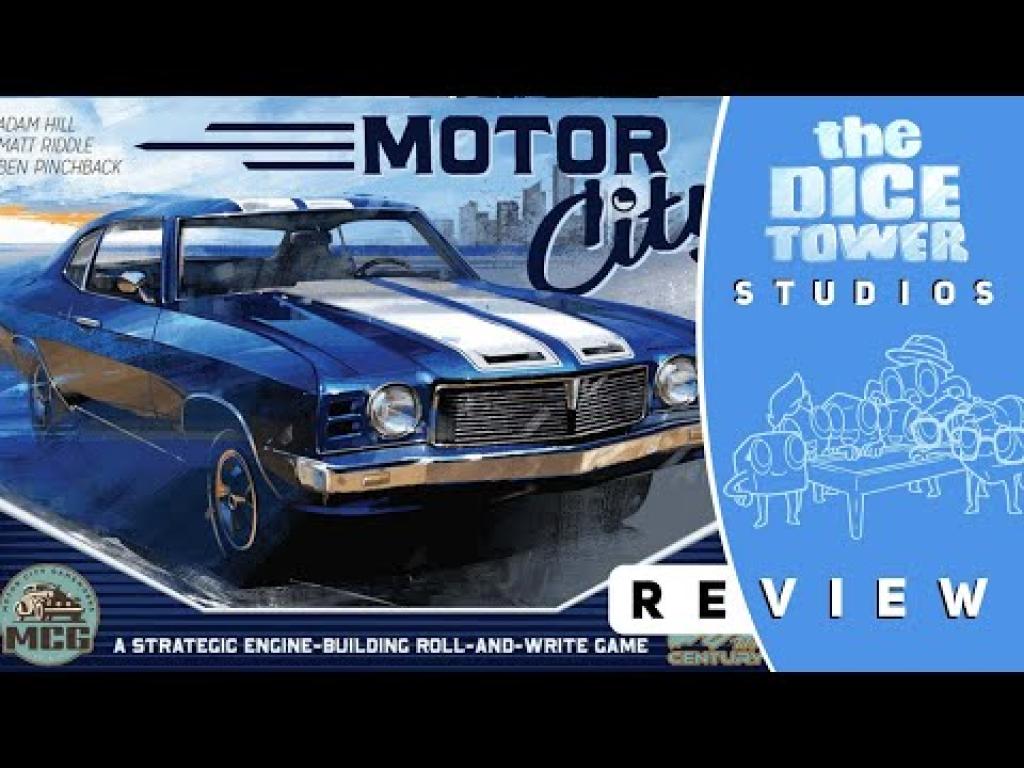 Motor City Review: Start Your Engine Building|The Dice Tower