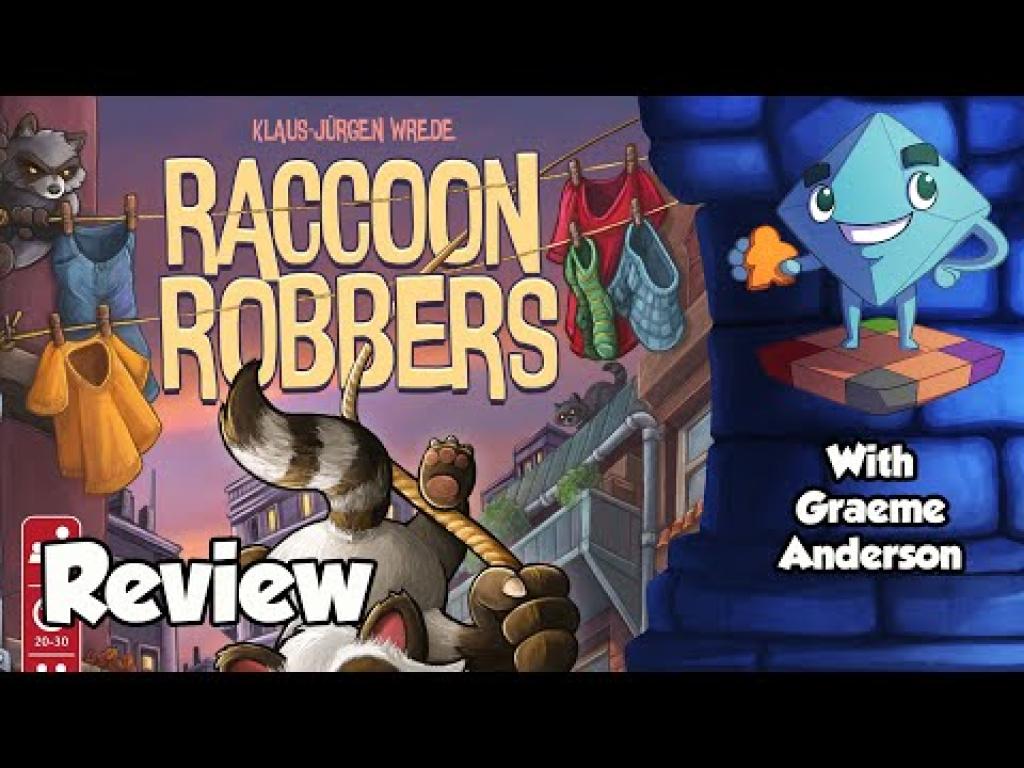 Raccoon Robbers Review - with Graeme Anderson|The Dice Tower