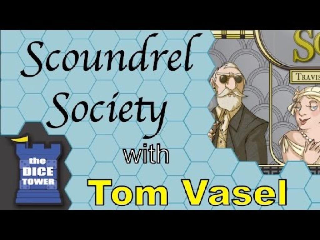 Scoundrel Society Review - with Tom Vasel | The Dice Tower