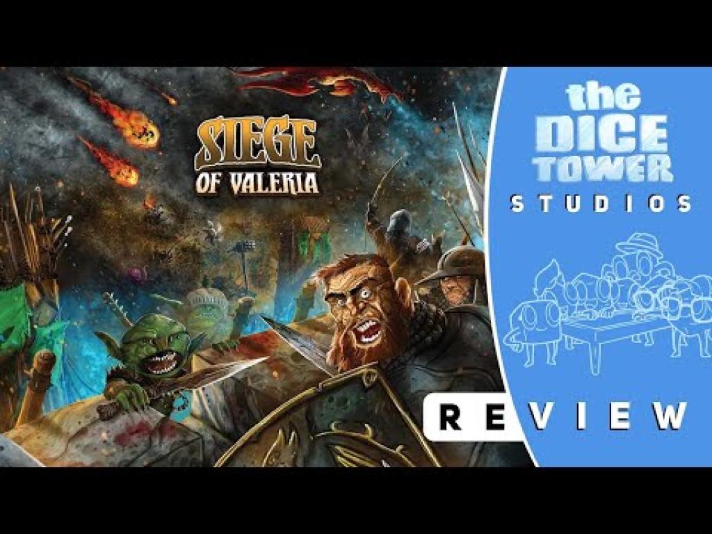 Siege of Valeria Review - An Engine Destroying Game|The Dice Tower