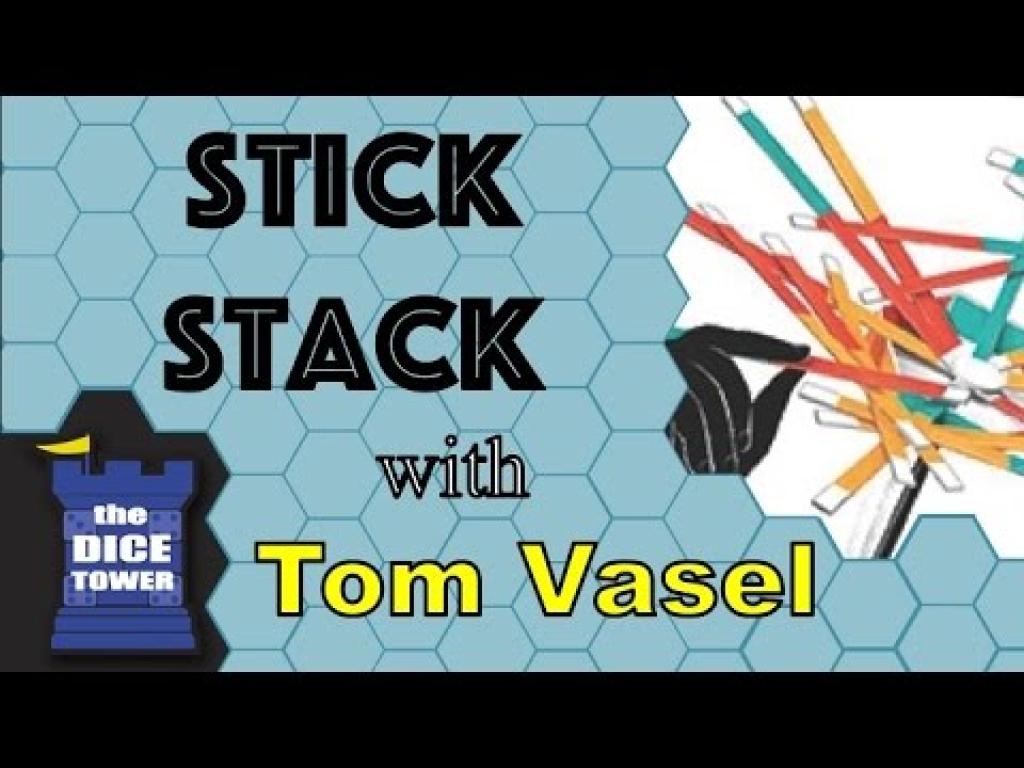 Stick Stack Review - with Tom Vasel | The Dice Tower