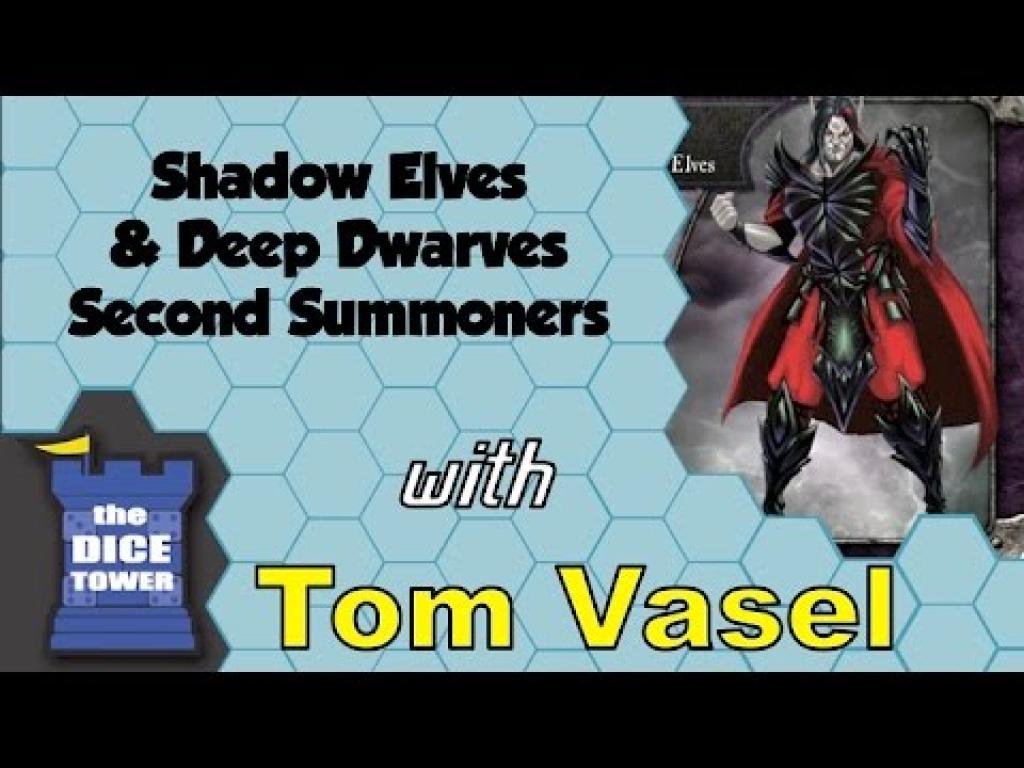 Summoner Wars: Shadow Elves and Deep Dwarves Second Summoner Review ...