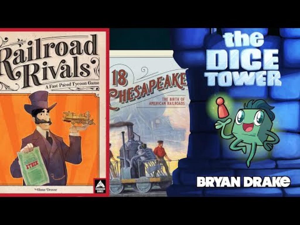 Three Great Train Games with Bryan|The Dice Tower