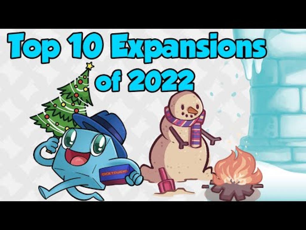 Top 10 Expansions of 2022 - with Tom Vasel | The Dice Tower