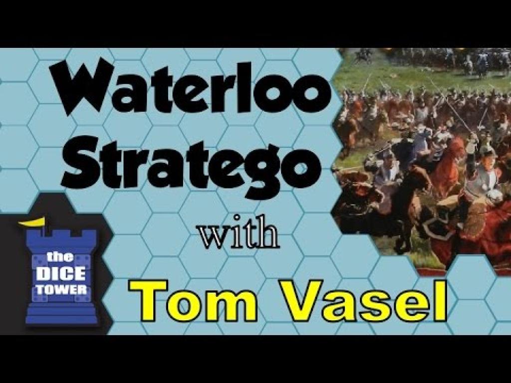 Waterloo Stratego Review - with Tom Vasel | The Dice Tower
