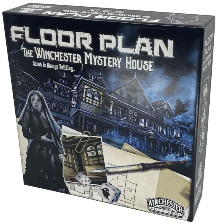 Floor Plan: The Winchester Mystery House | The Dice Tower