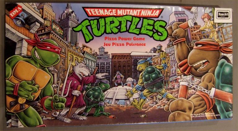 Teenage Mutant Ninja Turtles: Pizza Power Game | The Dice Tower