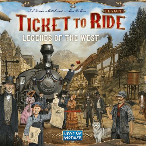 Ticket to Ride Legacy: Legends of the West Review: All Aboard the ...